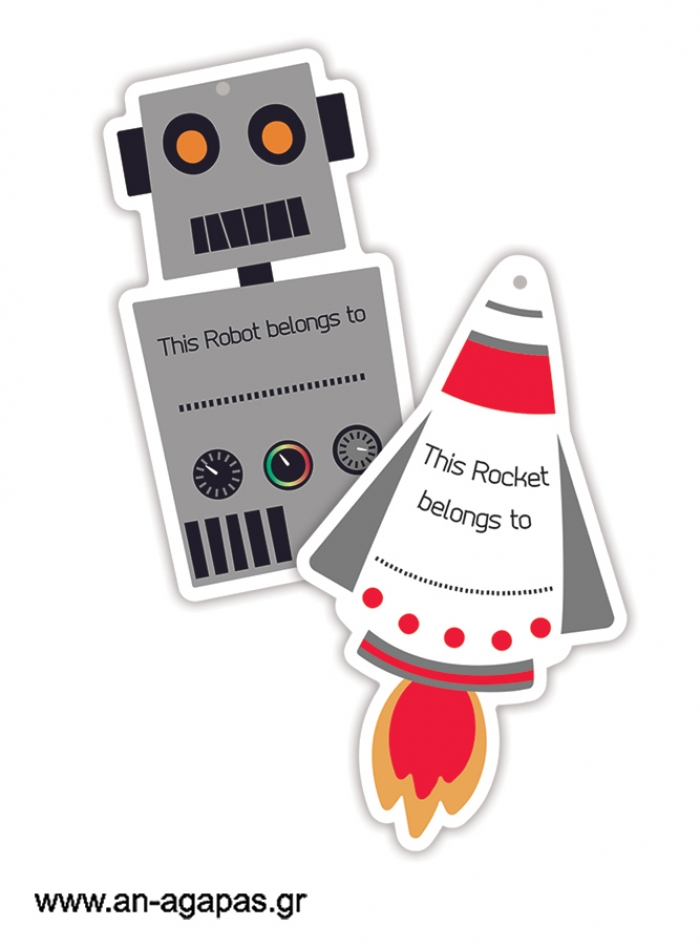 Gift tags Space - An-agapas